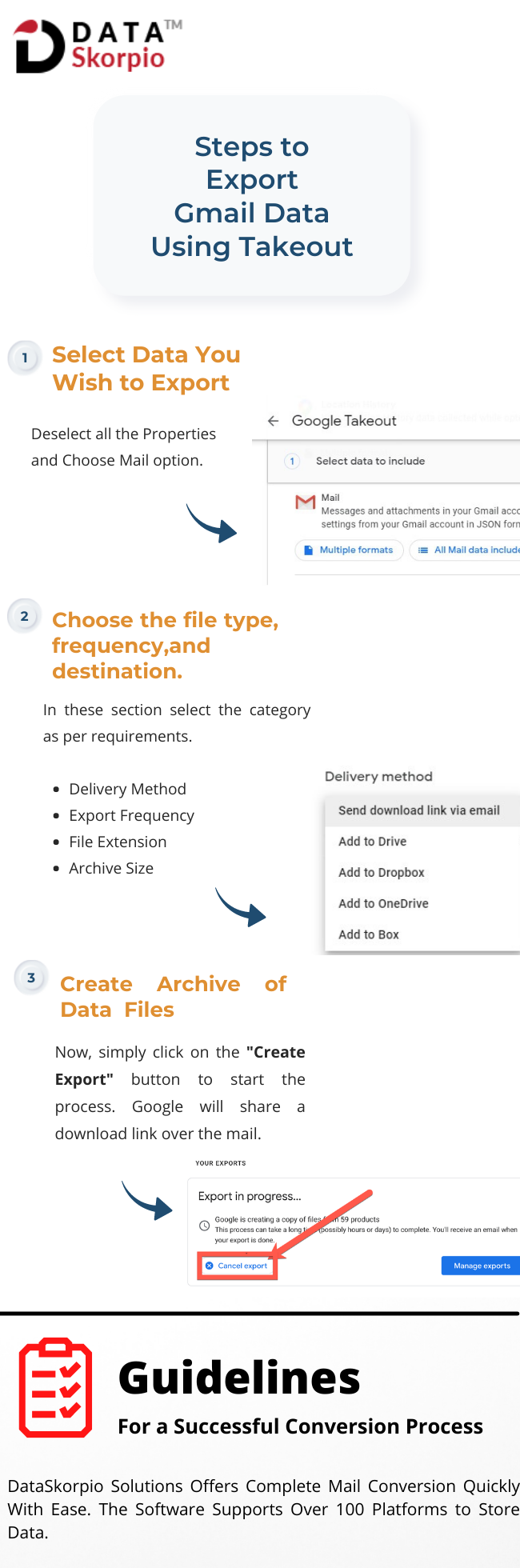 How To Extract Email Addresses From Google Takeout Without Any Hassle